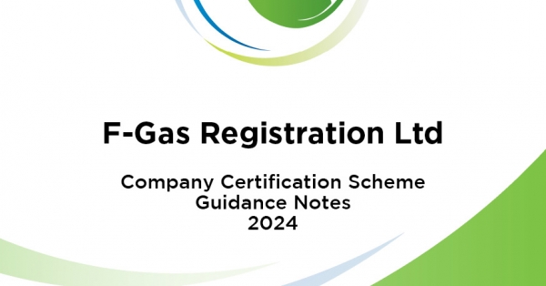 Company Certification Scheme Guidance Notes