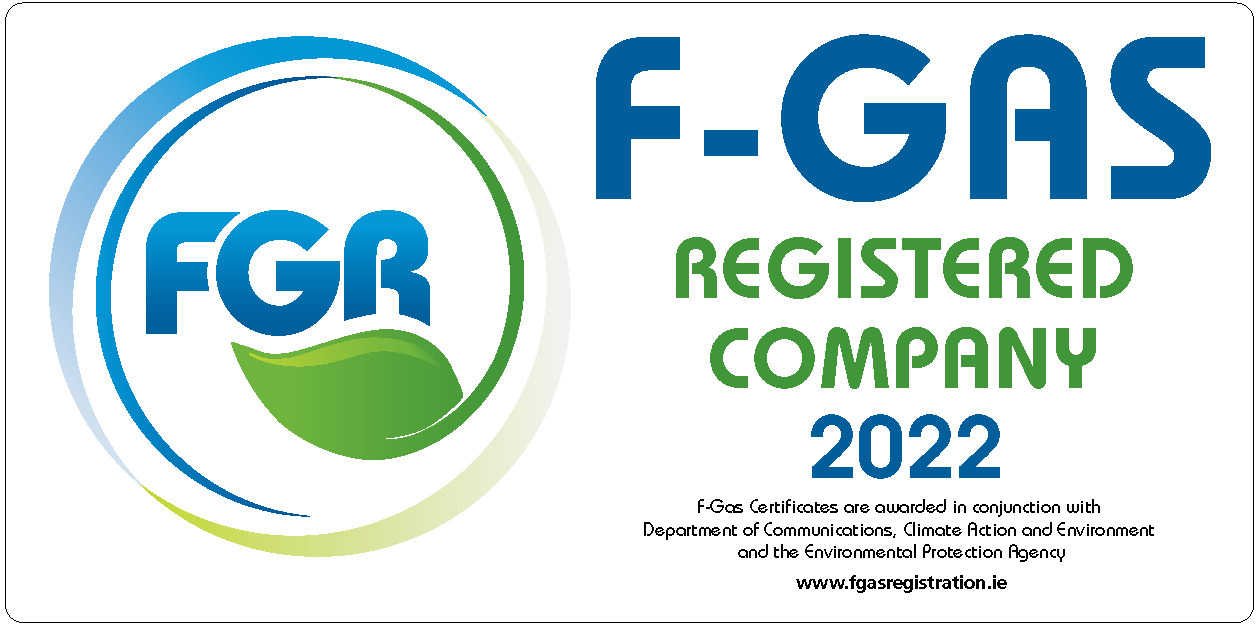 F Gas Registration Van Labels 2022 x 2no